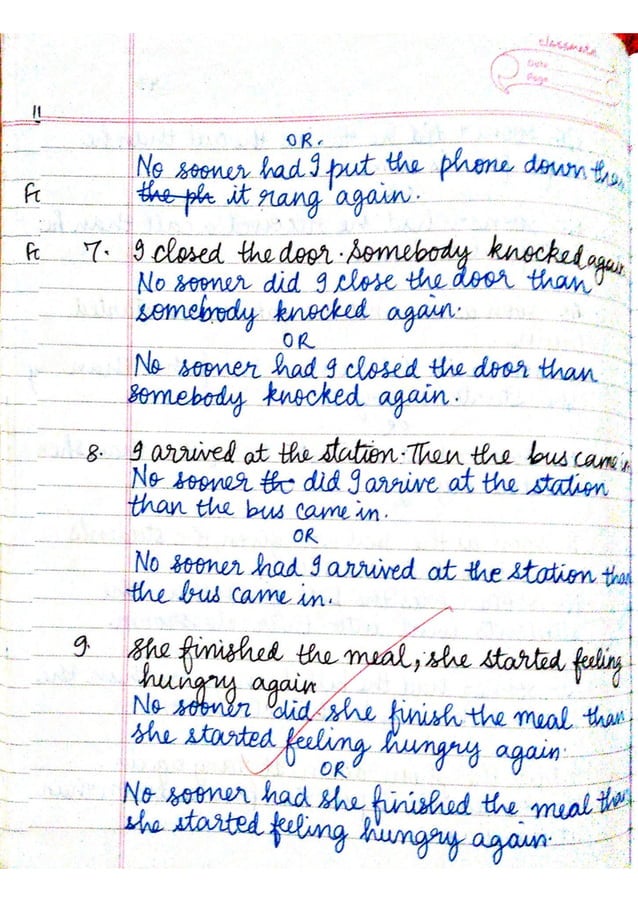 ICSE English Language Class X Handwritten Notes | PDF | Education
