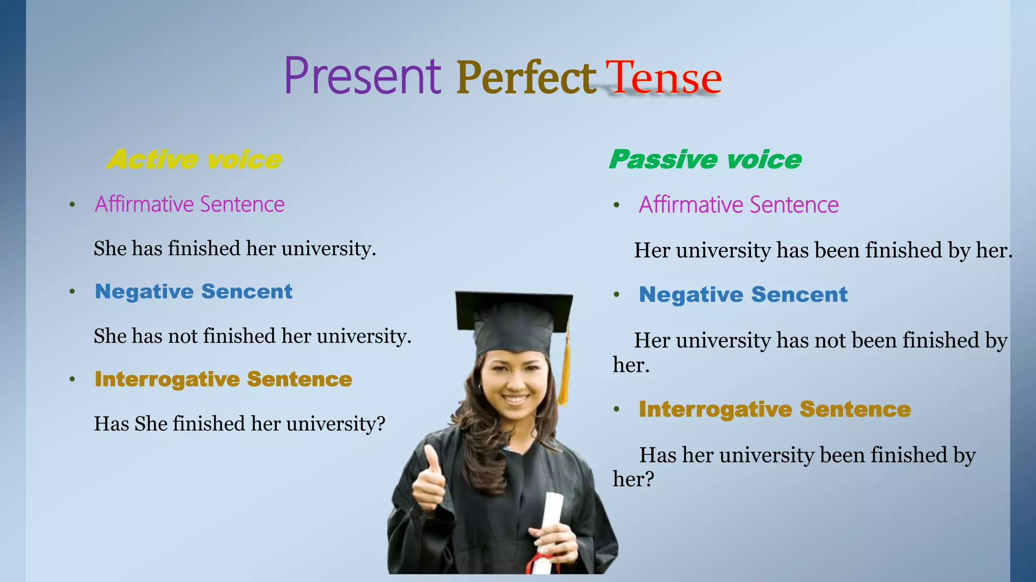 All tenses Active and Passive voice presentation | PPTX