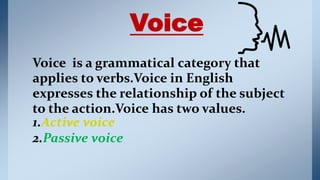 All tenses Active and Passive voice presentation | PPTX