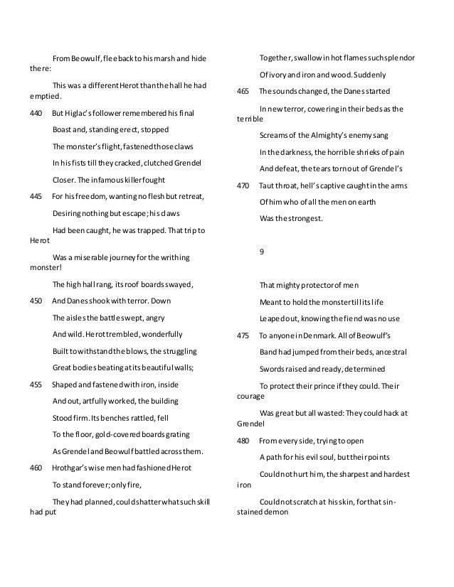 English2.3(the battle with grendel)