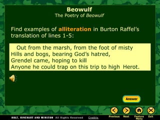 English2.4(g12 c1 beowulf) | PDF