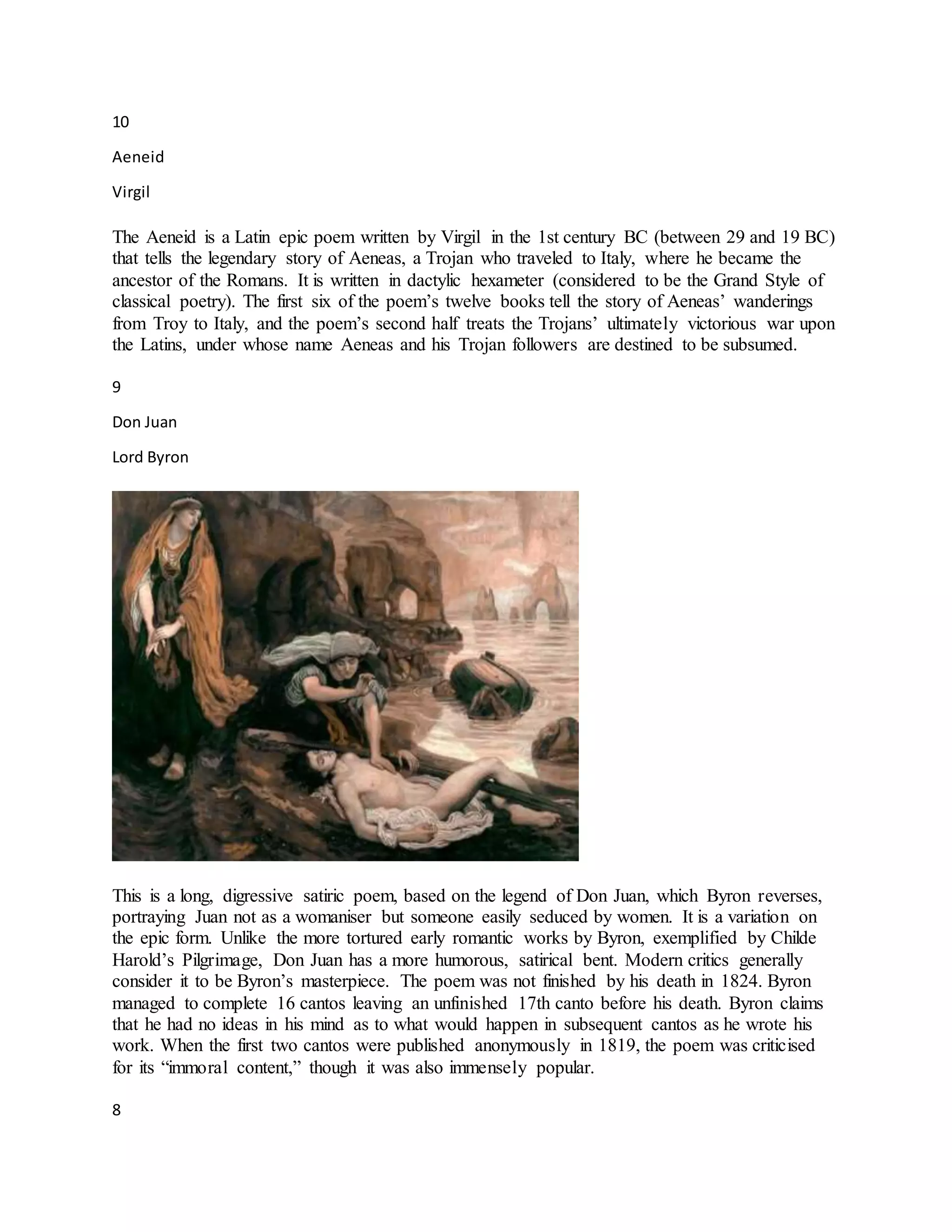 English2.9(definition of epic poem) | PDF