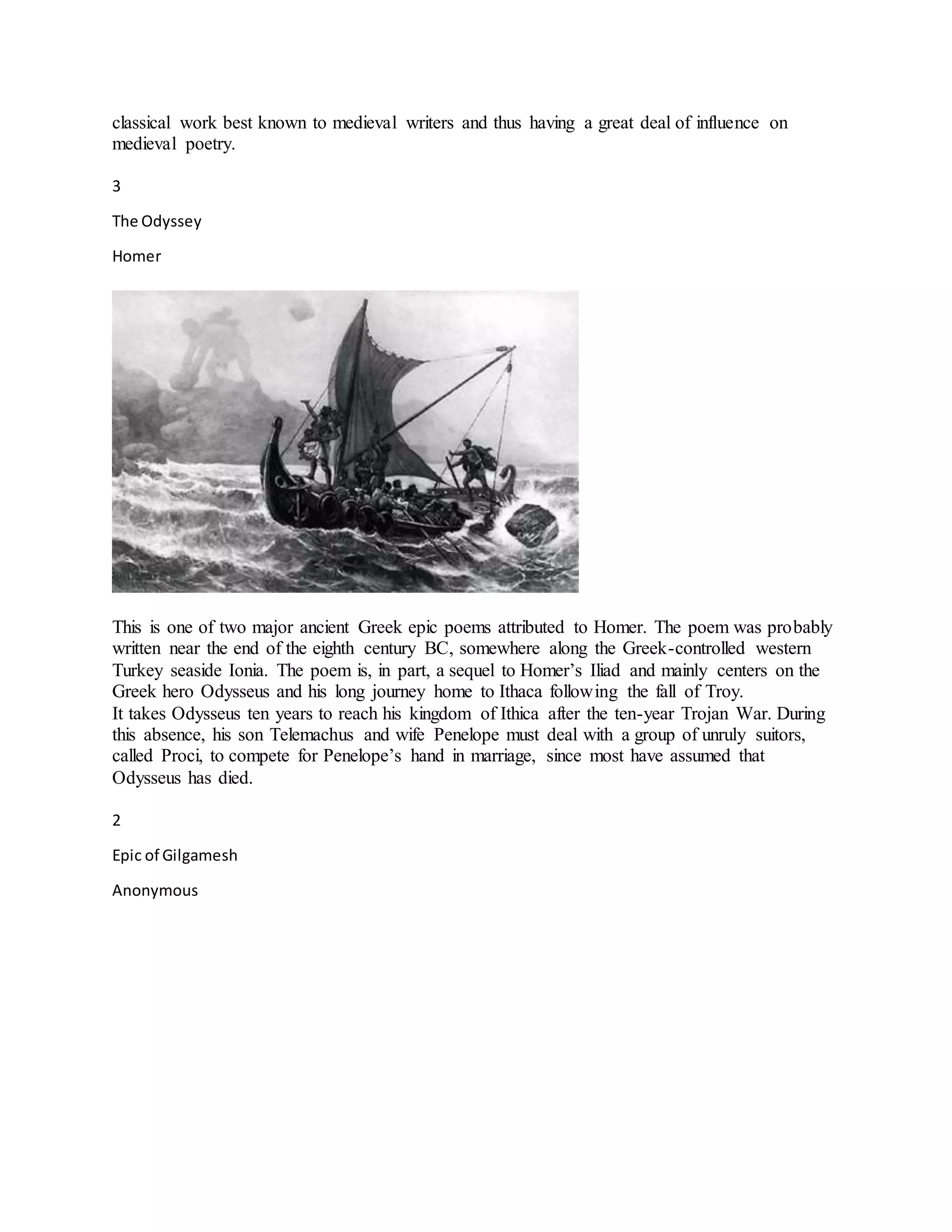 English2.9(definition of epic poem) | PDF