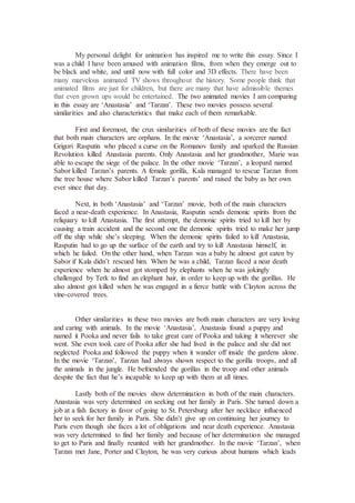 English 2 Compare and Contrast Essay | DOCX