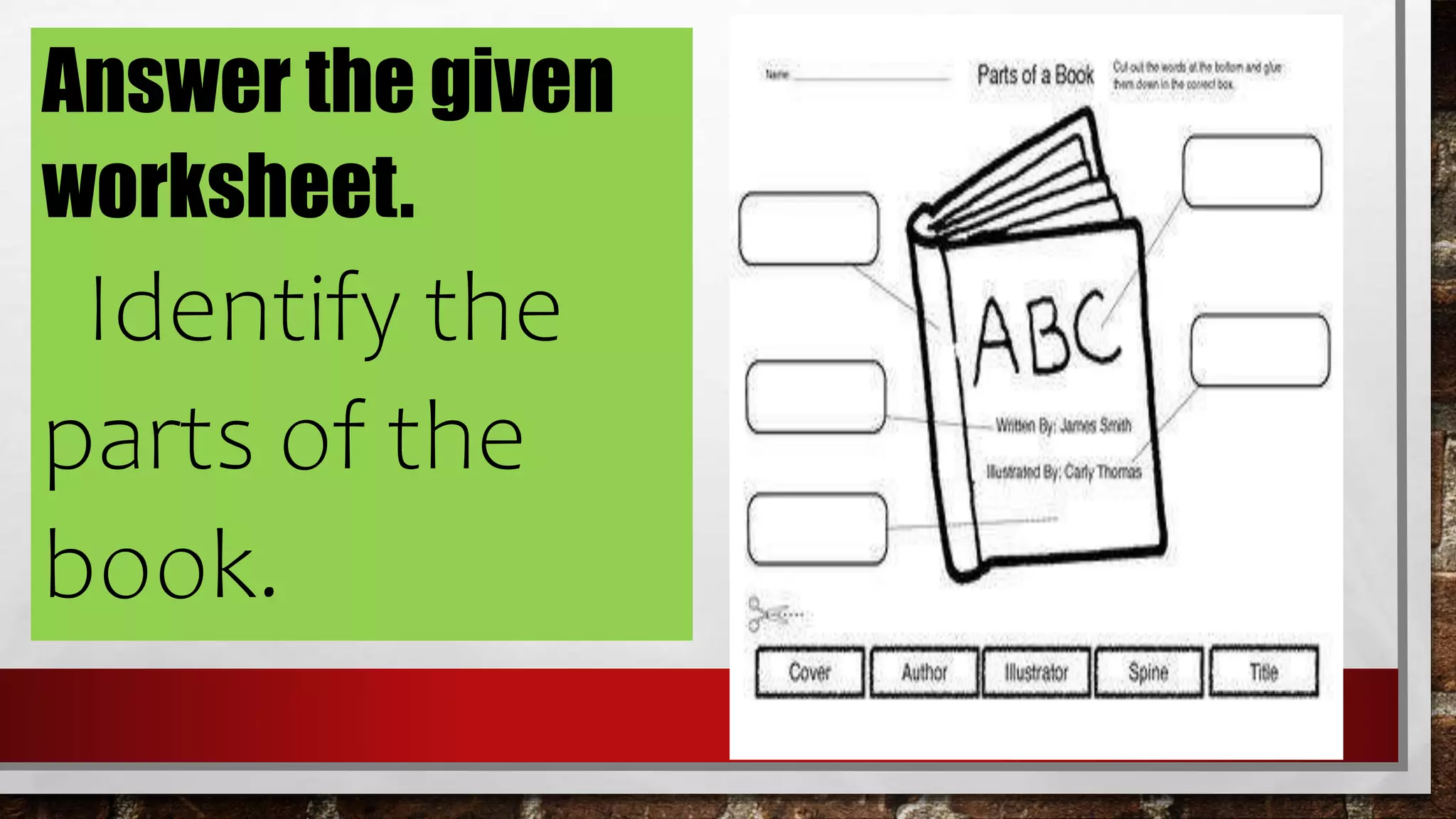 ENGLISH 2 - Parts of a Book.pptx