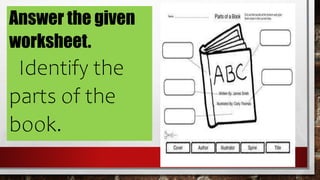 ENGLISH 2 - Parts of a Book.pptx