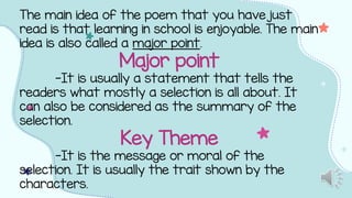 ENGLISH 2 - Q3- MODULE 4 Identifying Main Points and Key Themes.pptx