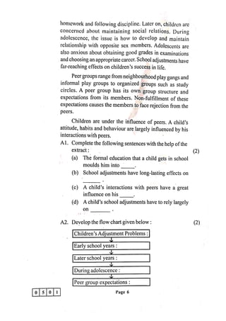 english 2020.pdf sample question paper 12 3 | PDF