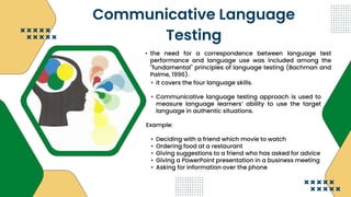 LANGUAGE TESTING: Approaches and Techniques.pptx