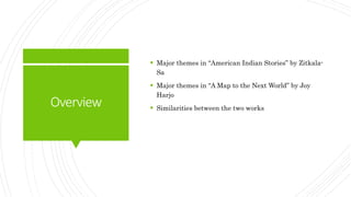 Major Themes of Indigenous Literature in the United States | PPTX
