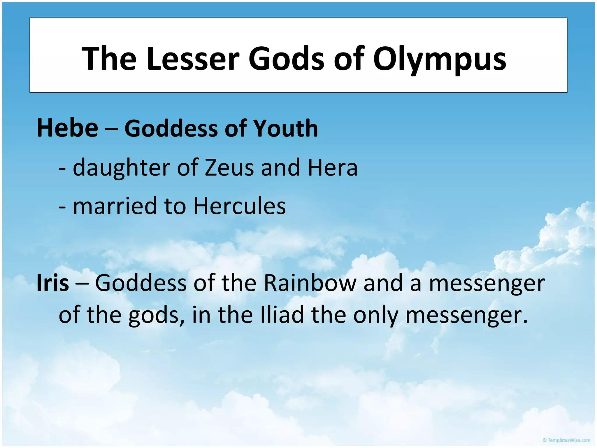 English 28 classical mythology introduction | PPT