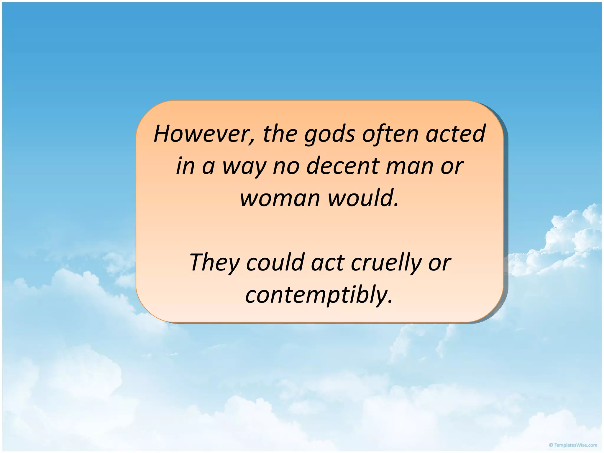 English 28 classical mythology introduction | PPT