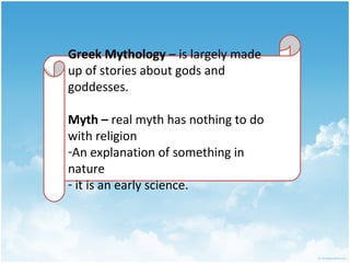 English 28 classical mythology introduction | PPT
