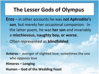 English 28 classical mythology introduction | PPT