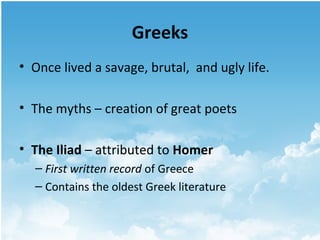 English 28 classical mythology introduction | PPT