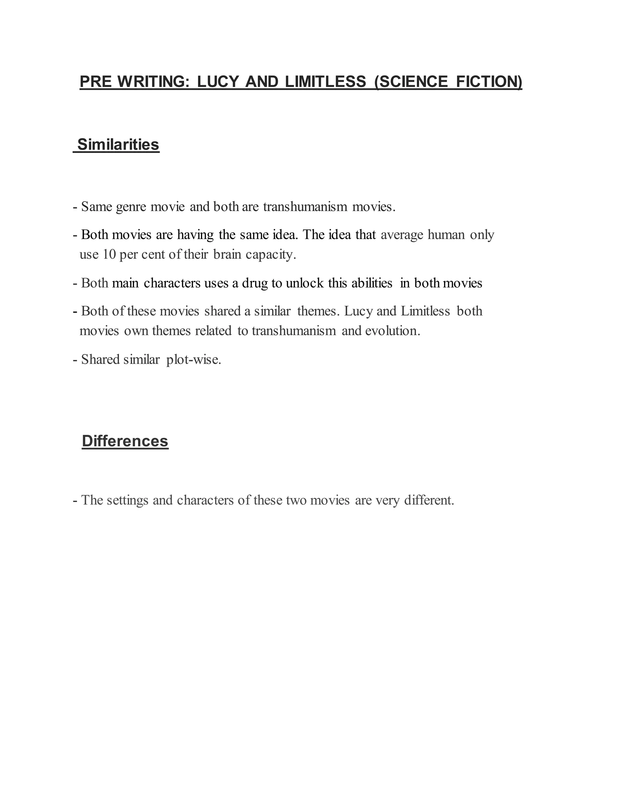 English 2 assignment compare or contrast essay | DOCX