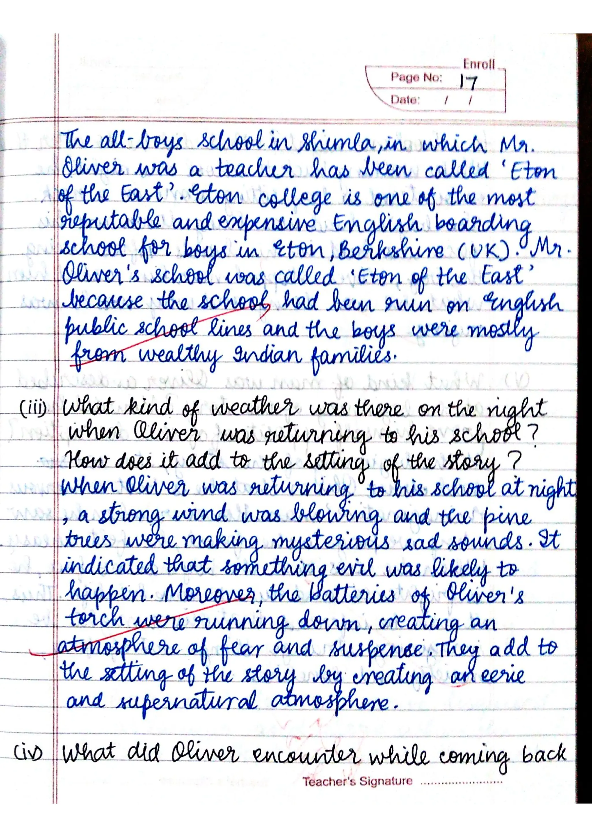 ICSE English Literature Class X Handwritten Notes | PDF