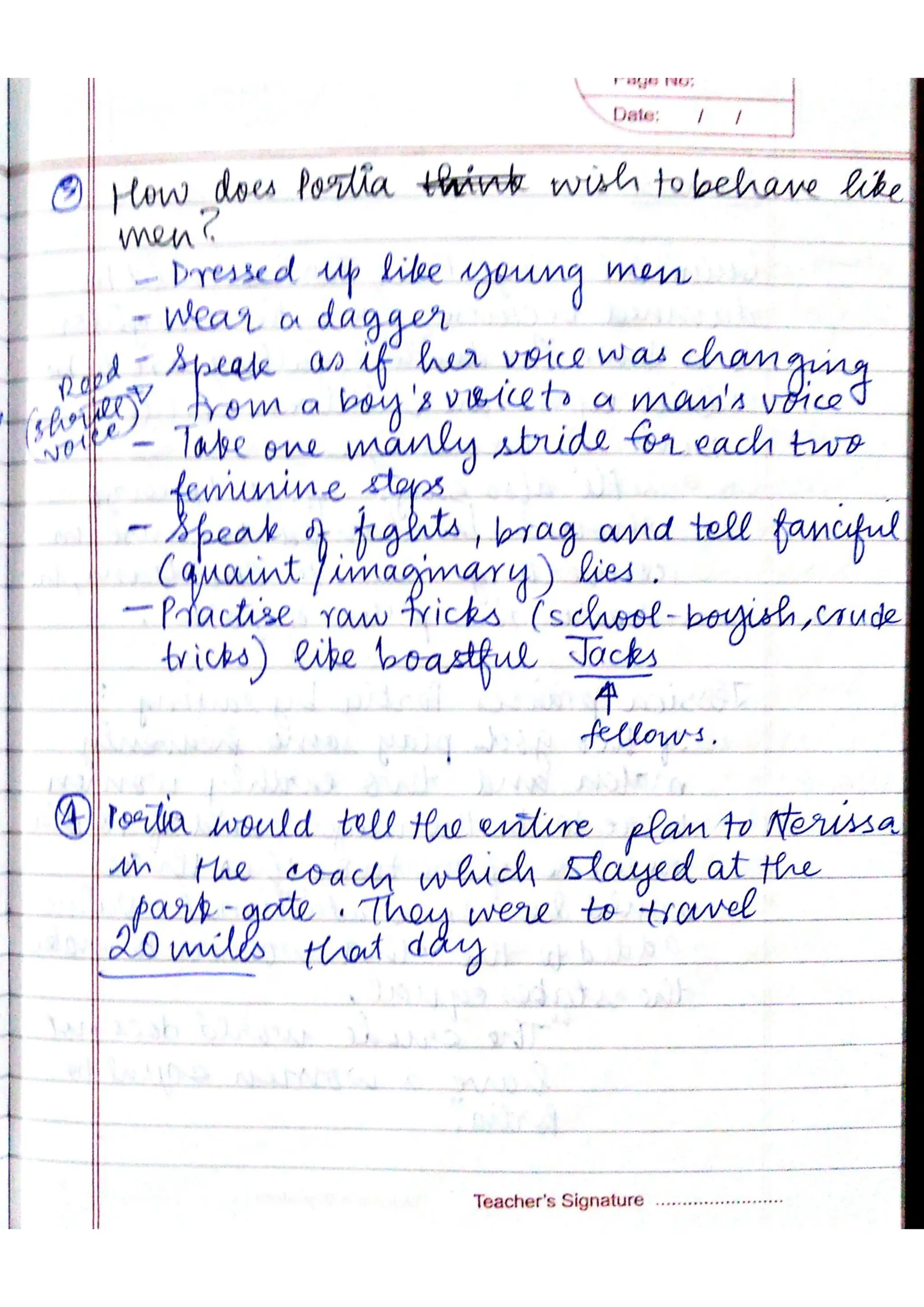 ICSE English Literature Class X Handwritten Notes | PDF