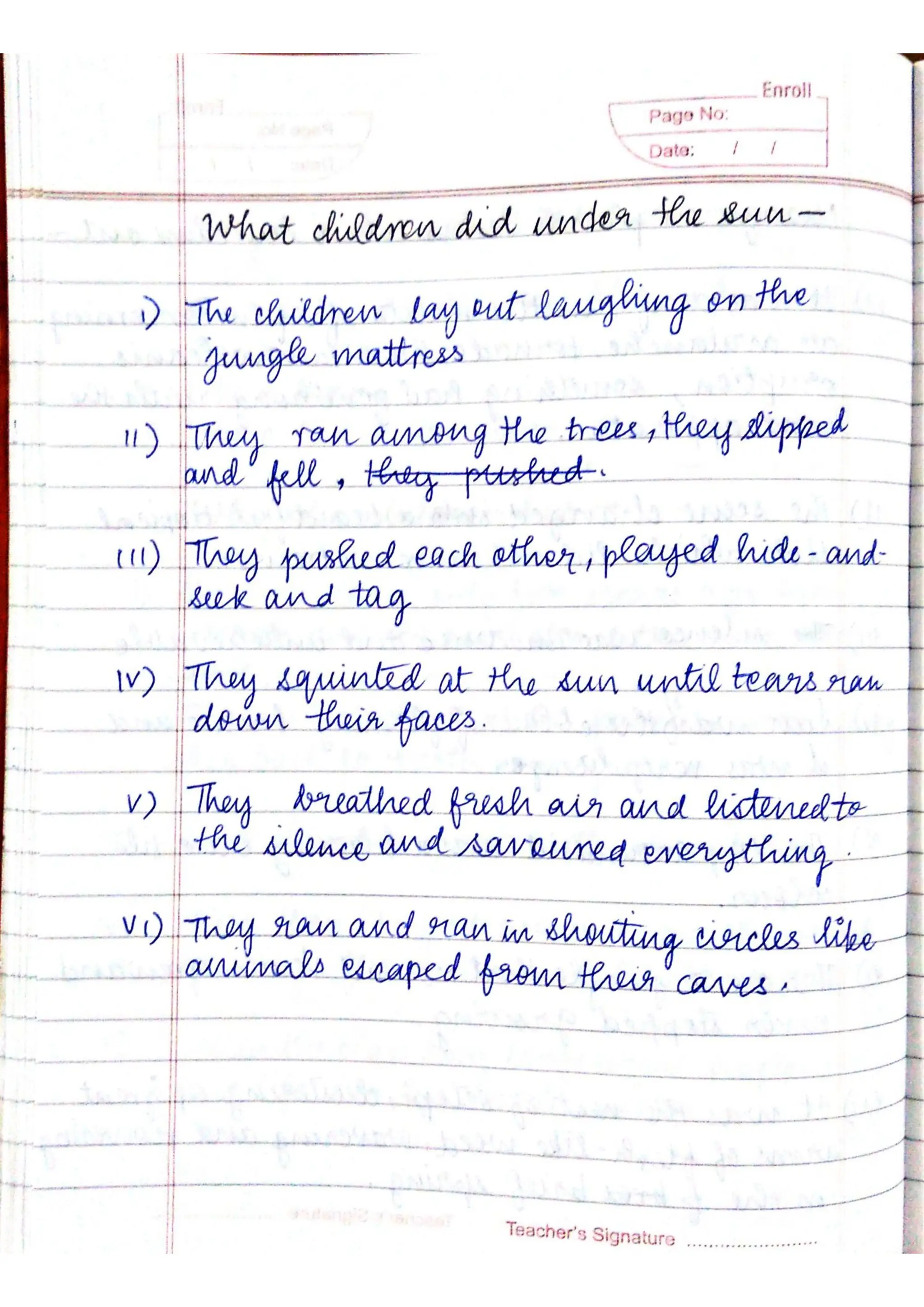 ICSE English Literature Class X Handwritten Notes | PDF