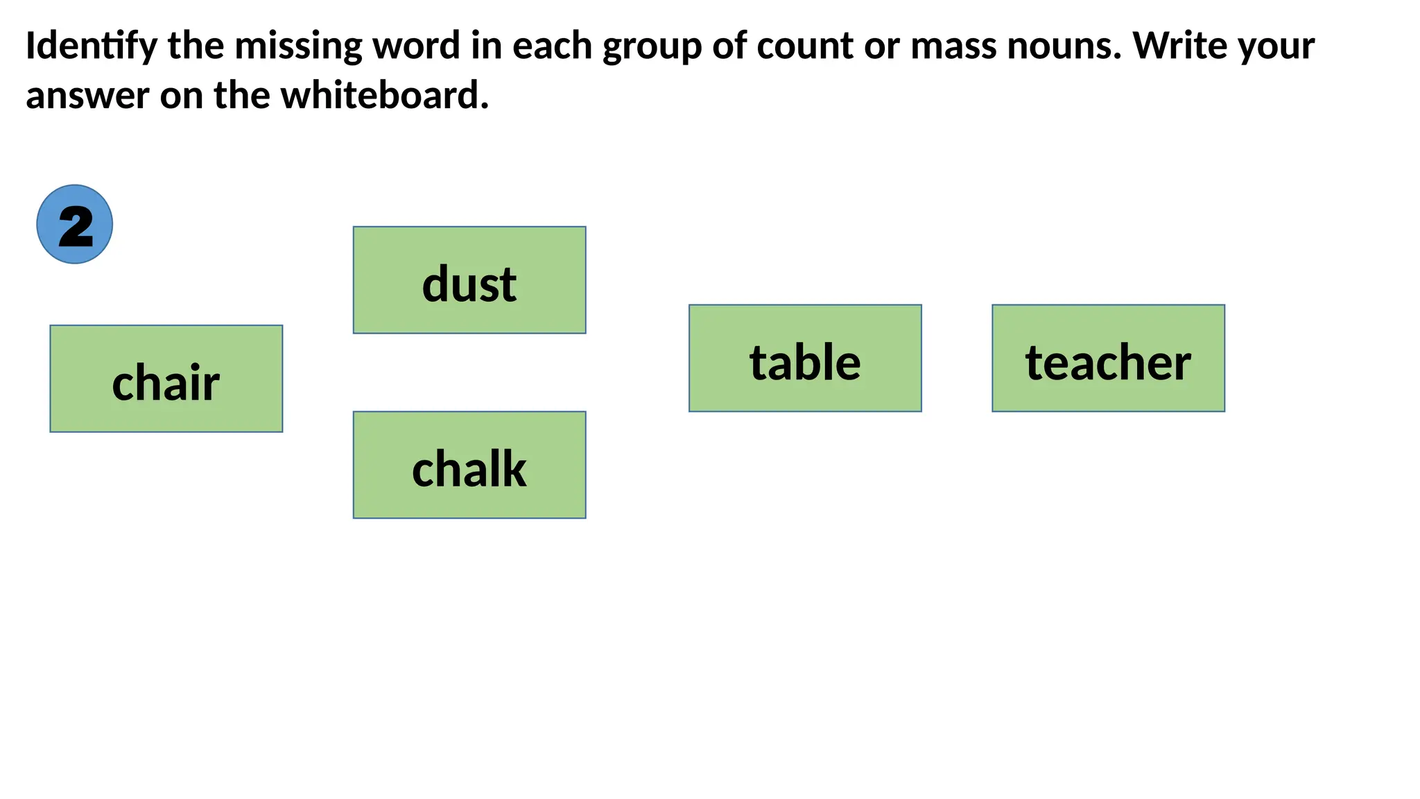 English 2ndQ Lesson - Recognizing Count Nouns and Mass Nouns.pptx