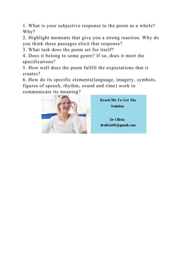 English 2 Poetry Response (3 pages)Evaluating a poem begins wi.docx ...