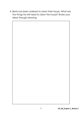 English 2 Q2 Mod2 Generating Ideas Through Pre Writing Activities V2 Pdf