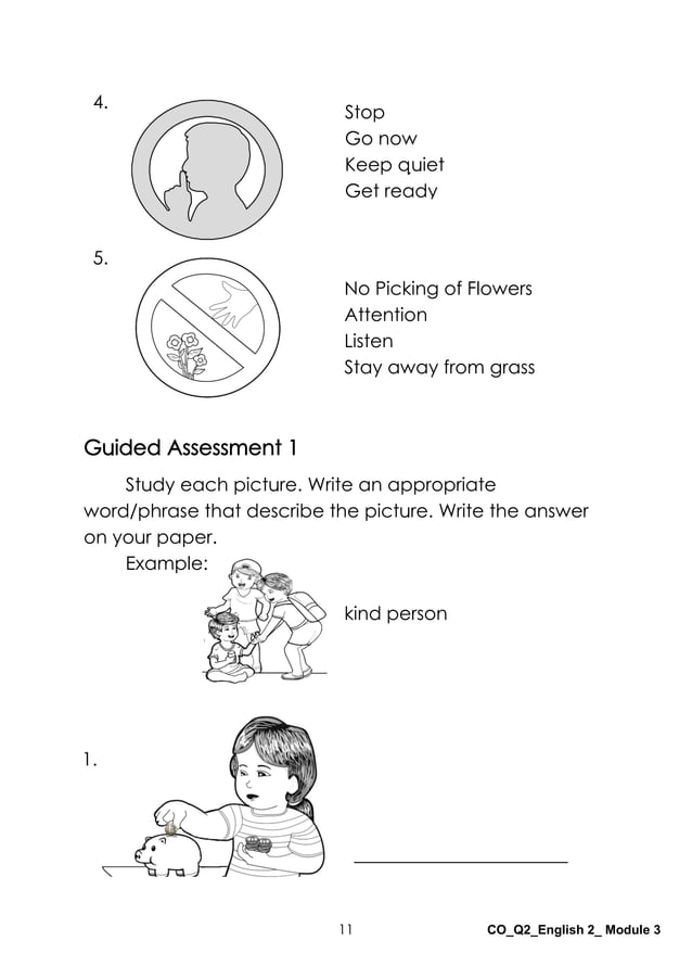 English 2_q2_mod3_Writing Some Words, a Phrase or a Sentence About an ...