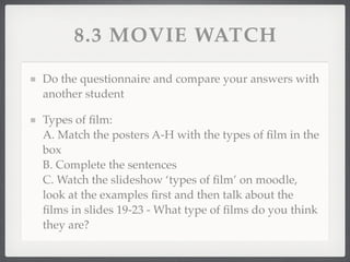 English2 week9 lessonplan | PDF