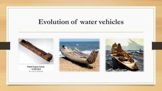 Evolution of ships | PPTX