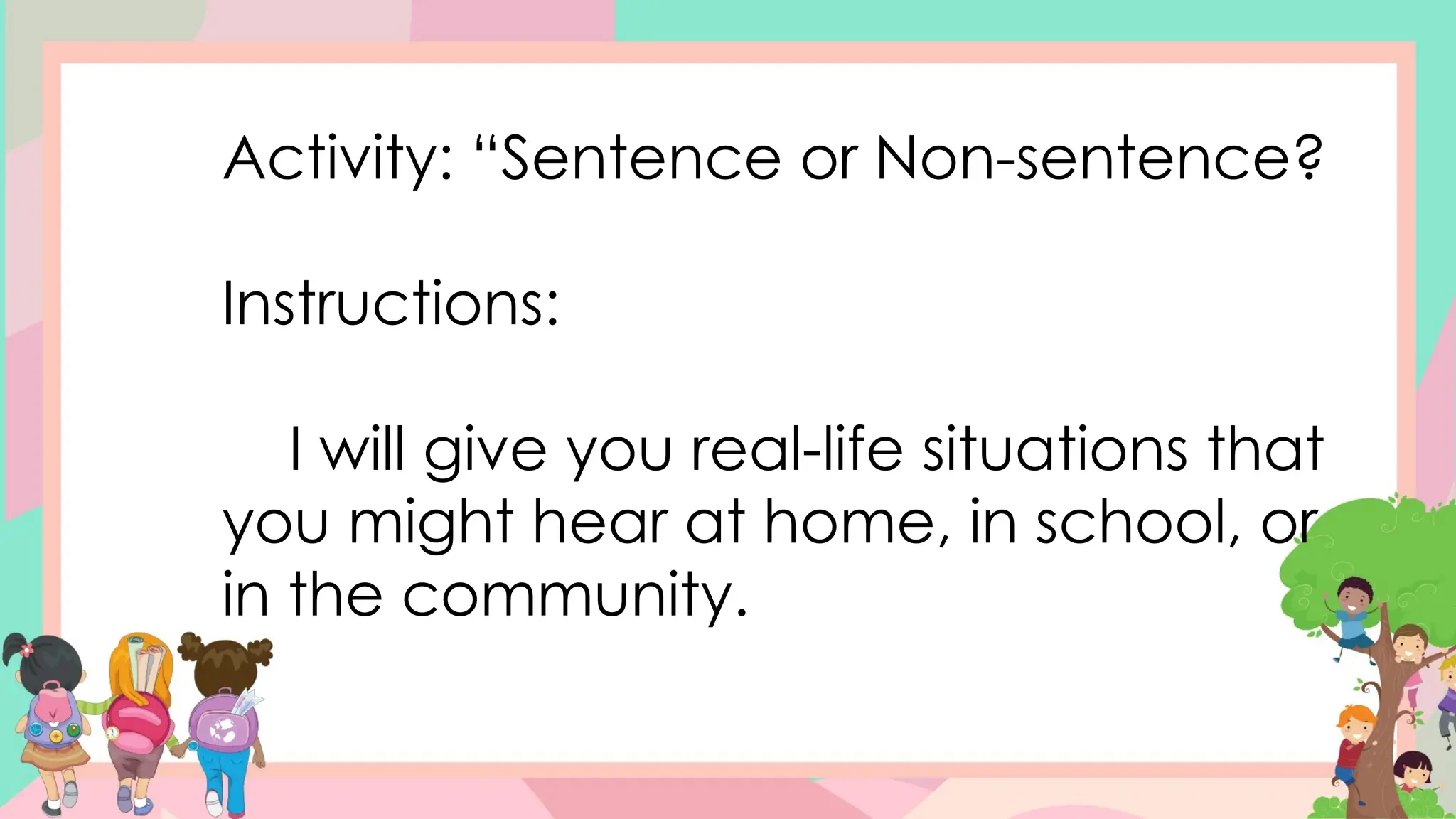 ENGLISH 3 Identify words with different functions | PPTX