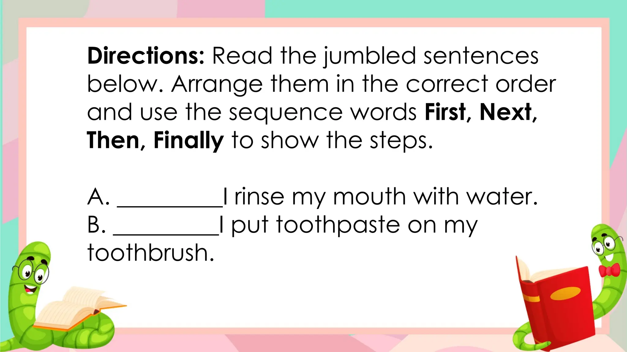 ENGLISH 3 Identify words with different functions | PPTX