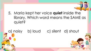 ENGLISH 3 Identify words with different functions | PPTX