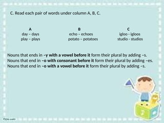English 3 - Identifying Number Of Nouns (1).pptx