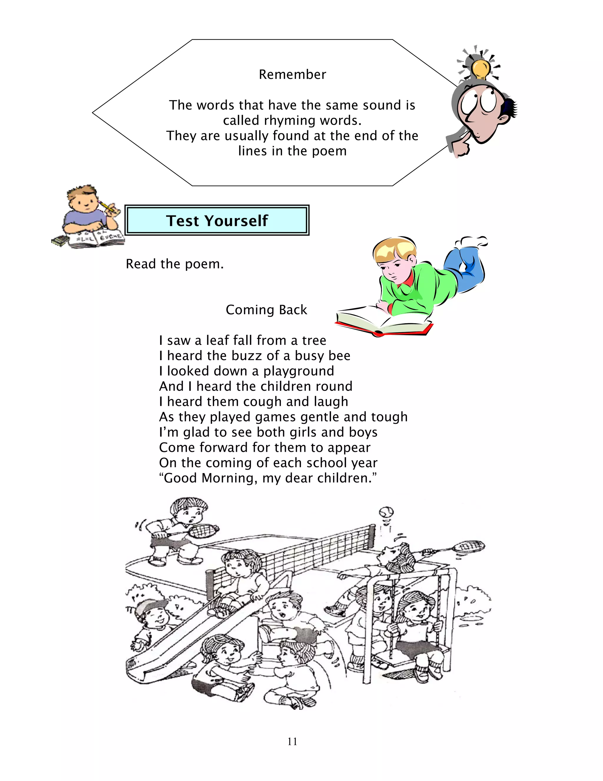English 3 dlp 10 identifying rhyming words | PDF