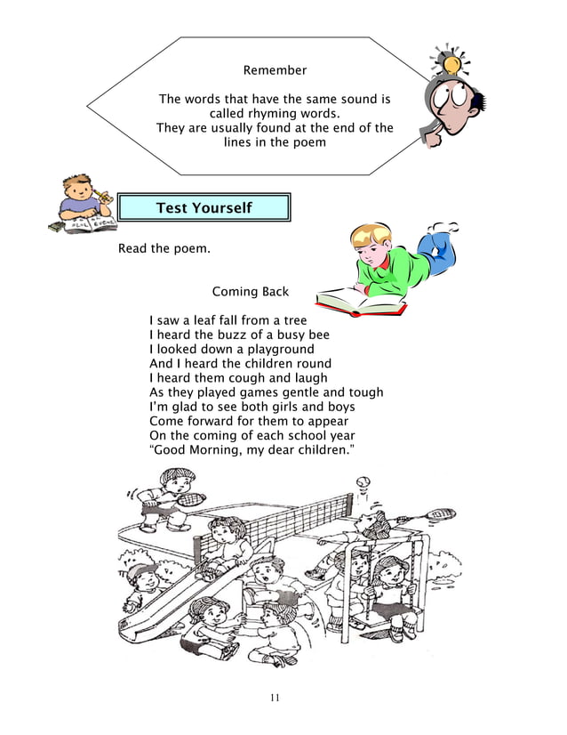 English 3 dlp 10 identifying rhyming words | PDF