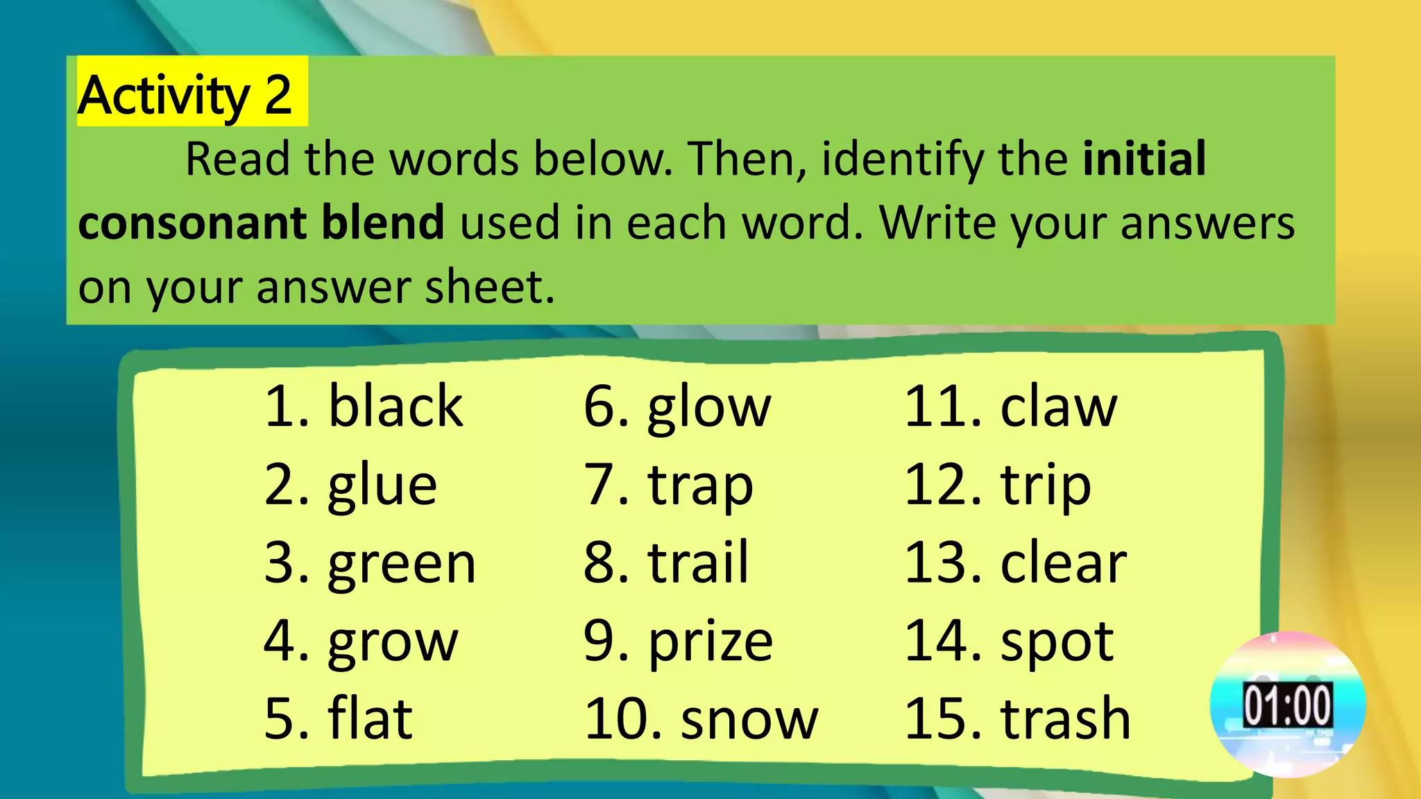 English 3 Quarter 2 Week 3 Initial and Final Consonant Blends.pptx