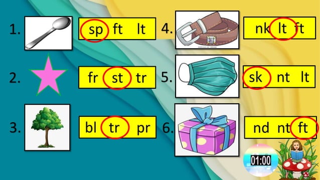 English 3 Quarter 2 Week 3 Initial And Final Consonant Blends Pptx