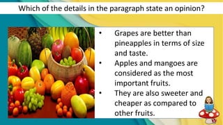 ENGLISH 3 QUARTER 2 WEEK 7 Distinguishing Fact from Opinion (1).pptx
