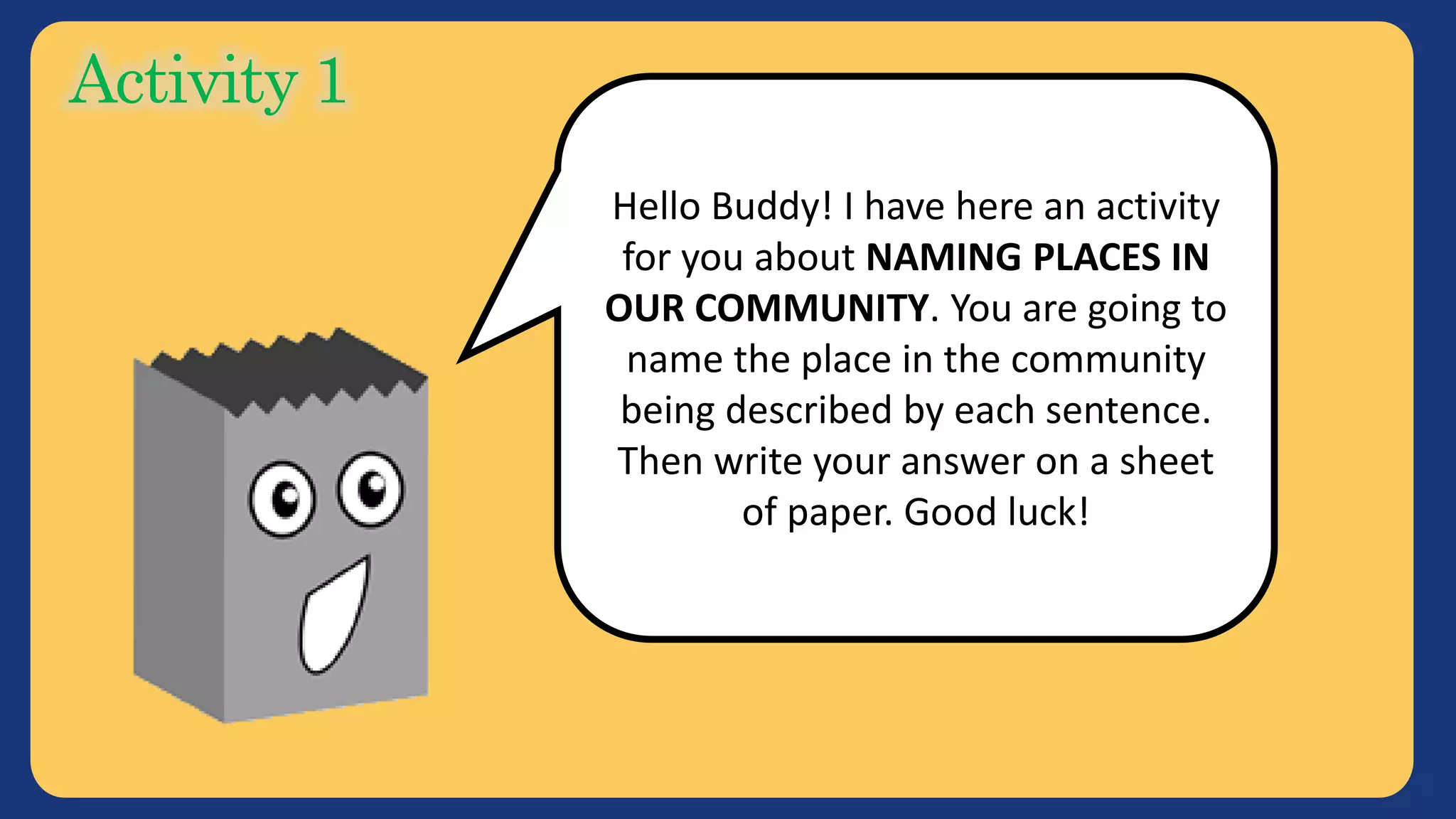 ENGLISH 3 QUARTER 4 WEEK 3 Interpreting Simple Maps of Unfamiliar ...