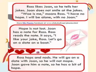 Long O words English 3 powerpoint presentation | PPT