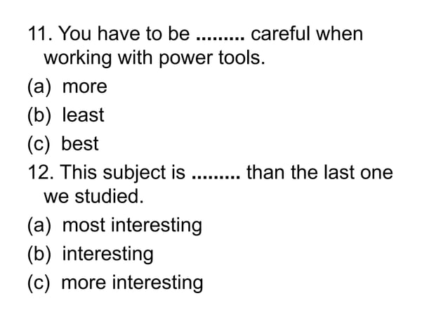 English 3 test | PPT