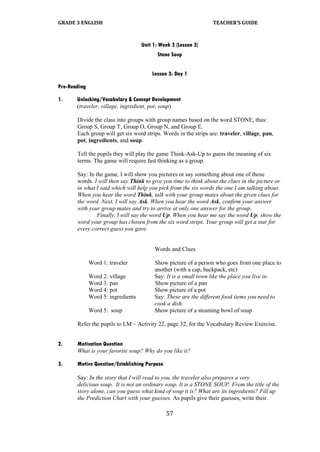 English 3 tg quarter 1 | PDF
