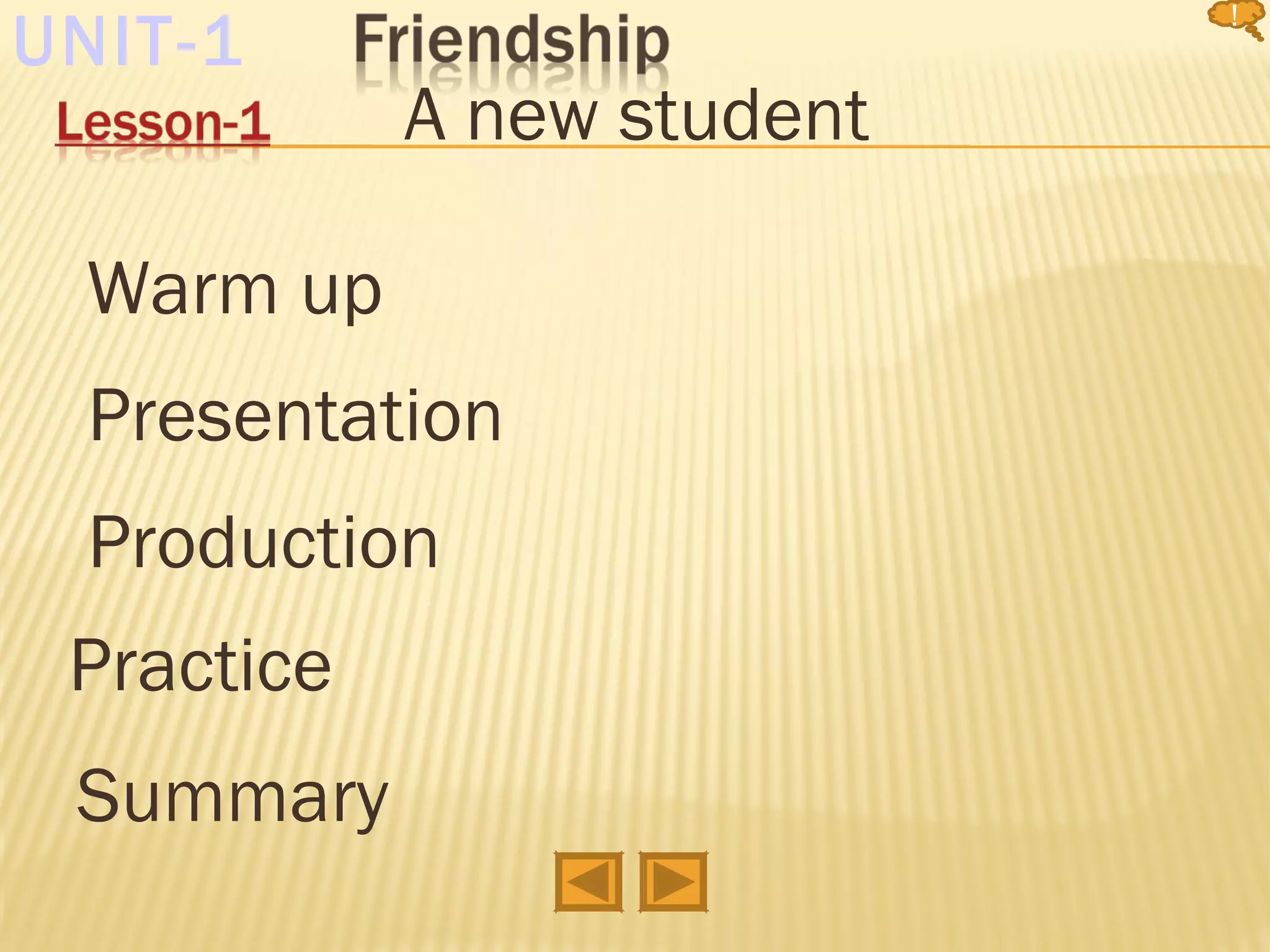 English3 unit 1 lesson-1 | PPT