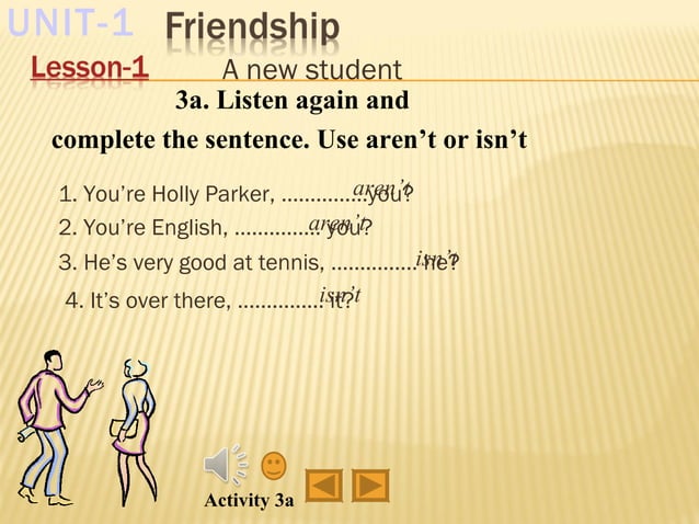 English3 unit 1 lesson-1 | PPT