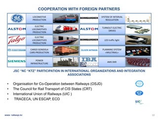 JSC “NC “KTZ” National transportation and logistics operator | PDF