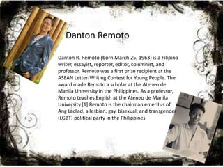 Literature After Edsa By: Caren Vebz Peñalber :P | PPTX