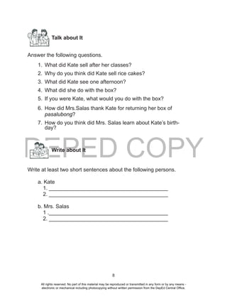 English 4 learning material | PDF