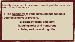 English 4 - Using Synonyms and Antonyms as Context Clues.pptx