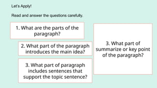 Grade Four English Lesson one week 1 MELC based | PPTX