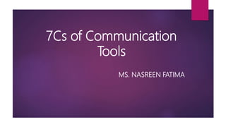 English 4 7Cs of Communication.pptx